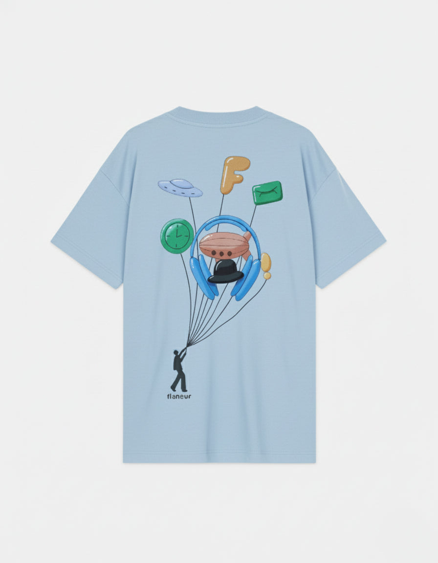 Inflatables T-Shirt | Light Blue – FLÂNEUR
