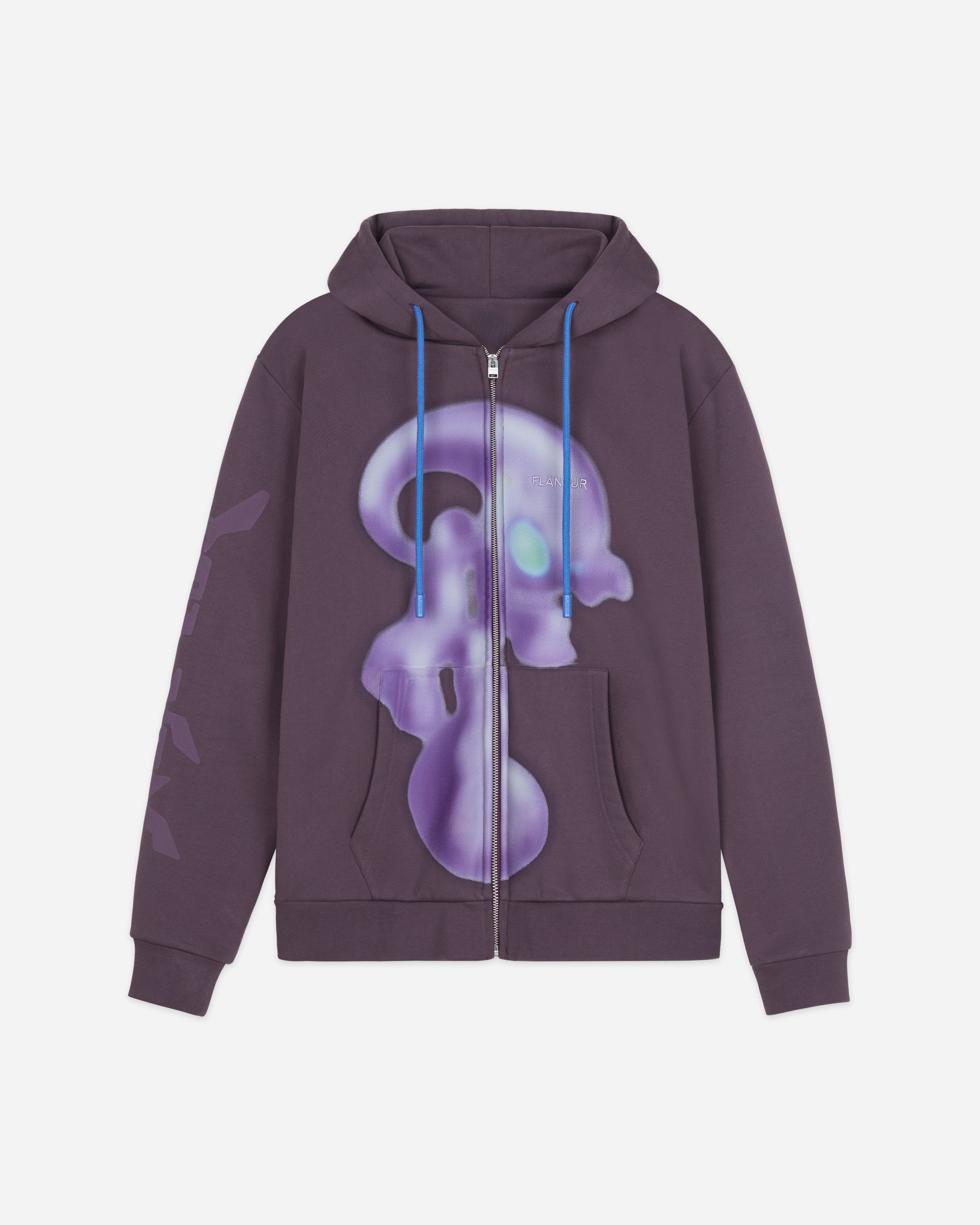 Alien Zip-Up | Purple – FLÂNEUR